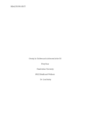 Week 1 Module 1 Edapt - Chamberlain Care: Chamberlain Care is our way ...