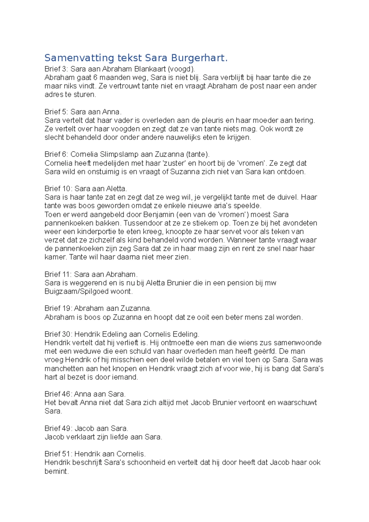 Literair Verslag: "Beste Mevrouw Eva" van Valentijn de Heer (5VWO ...