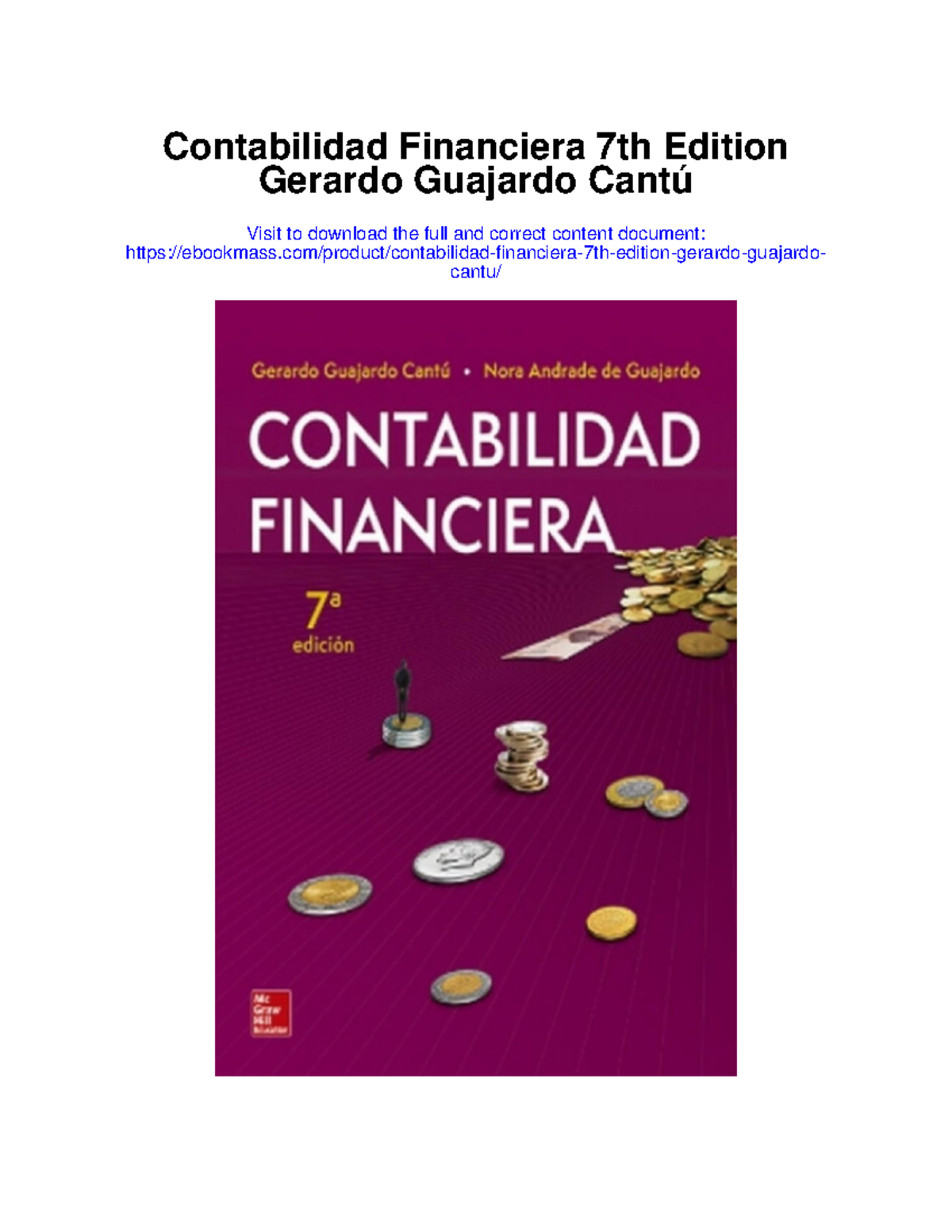 724614038 Contabilidad Financiera 7ª Edición por Gerardo Guajardo - Capítulo Completo - Studocu