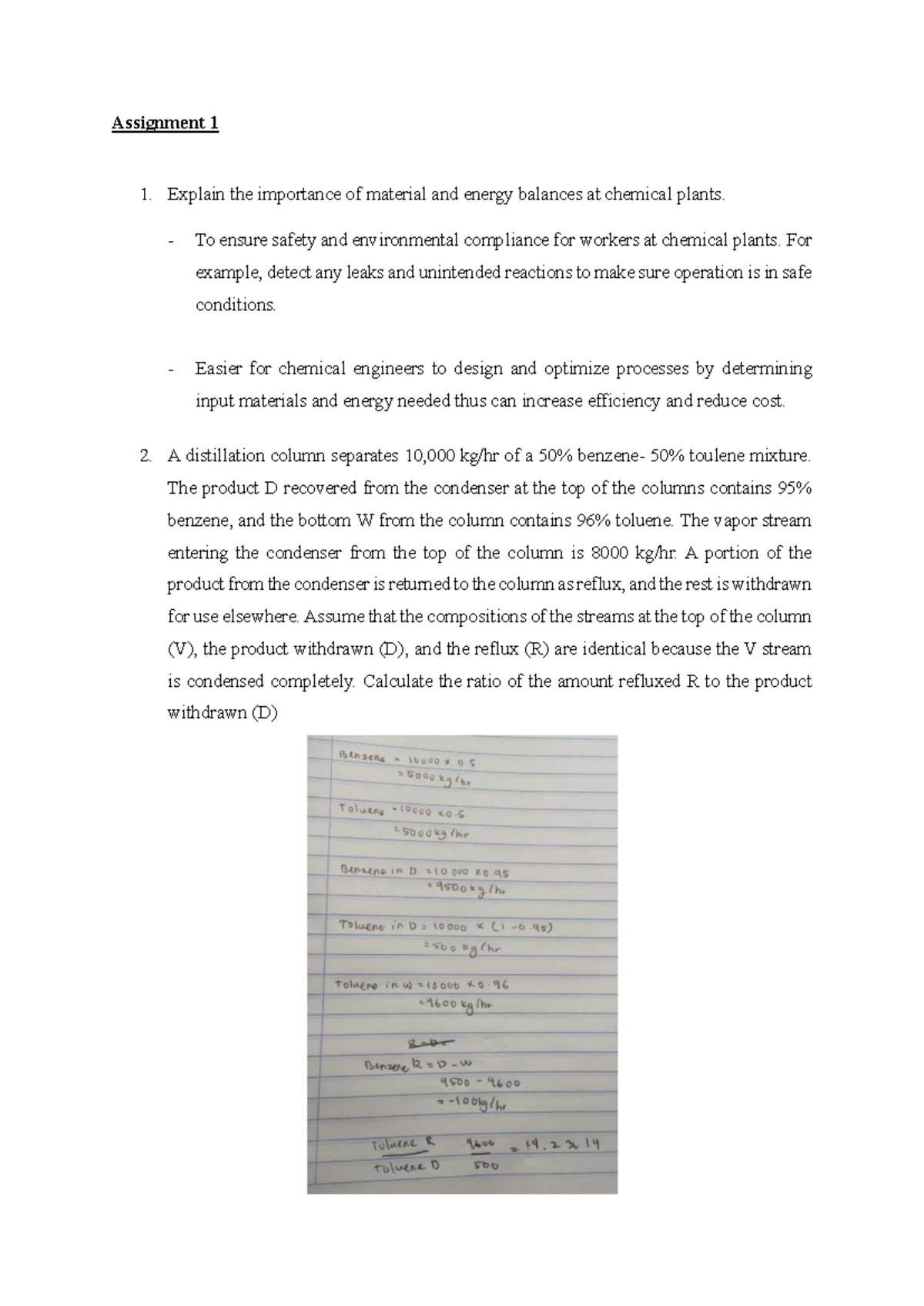 HIRARC Risk Assessment Report - CHE136 Environmental Lab - Studocu
