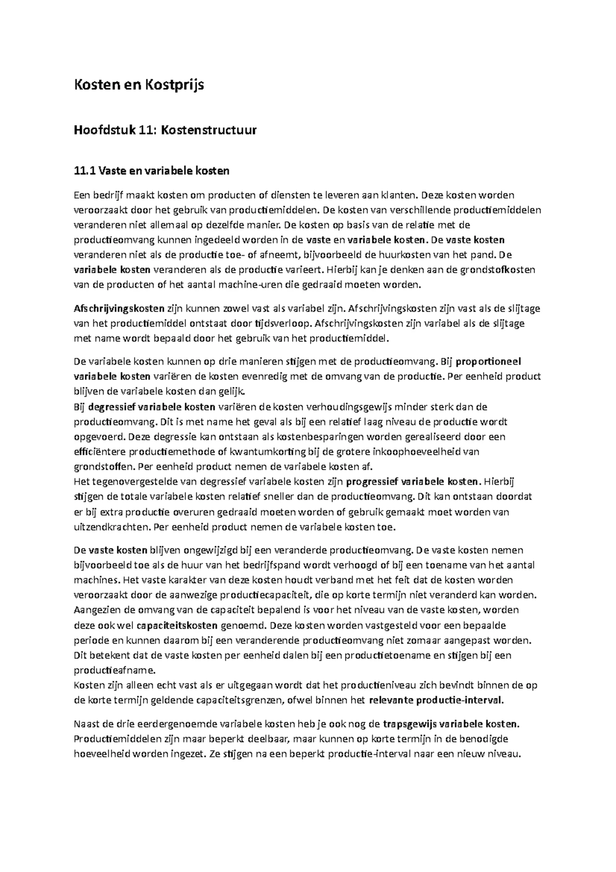 Berekeningen - formules - Opslagmethode Opslagmethode : Methode waarbij de kostprijs wordt ...