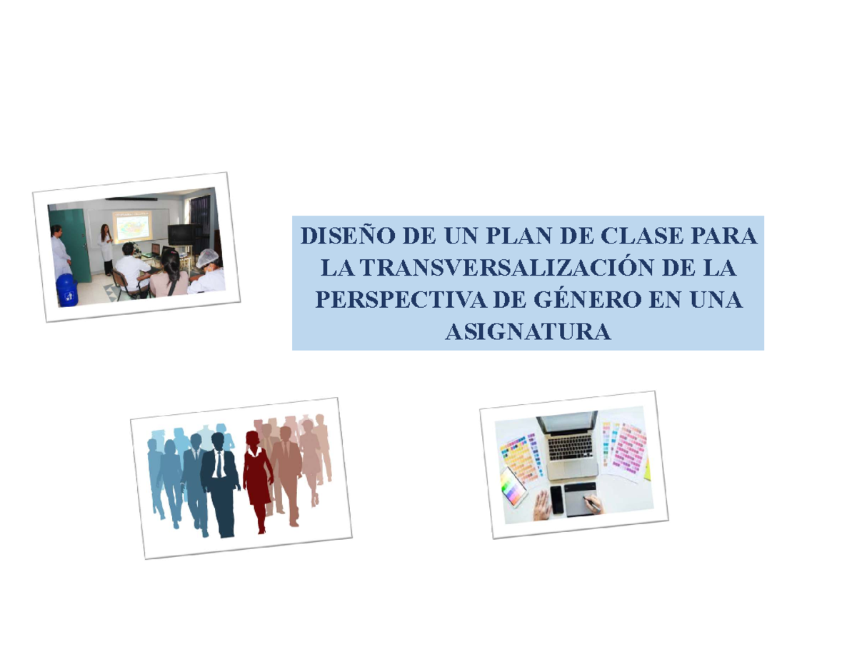 DISEÑO DE UN PLAN DE CLASE: PERSPECTIVA DE GÉNERO EN DERECHO DE FAMILIA ...