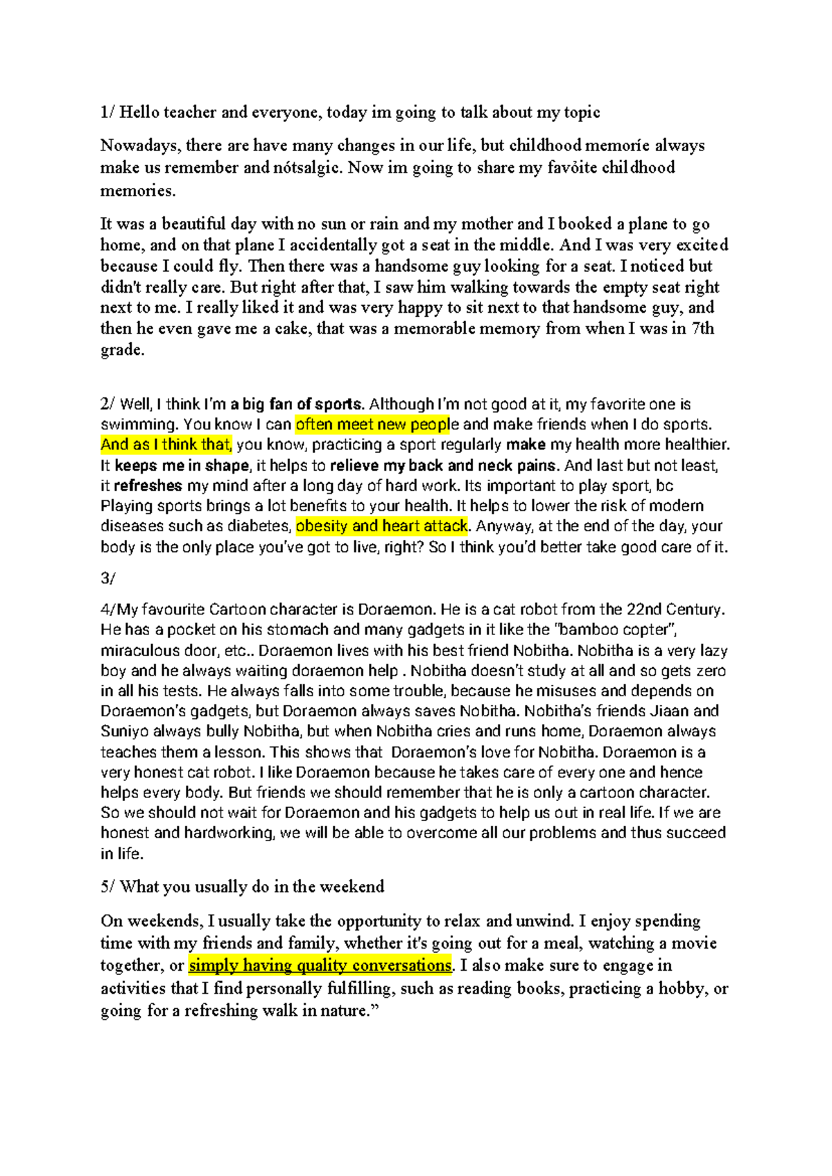 Childhood Memories and Life Lessons: A Personal Reflection (Tanh 5 ...