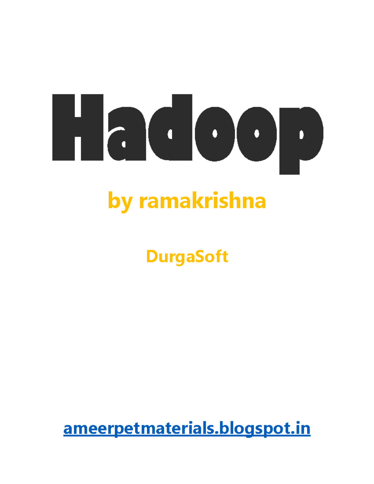 HADOOP: Introduction to Big Data and MapReduce Concepts - Studocu