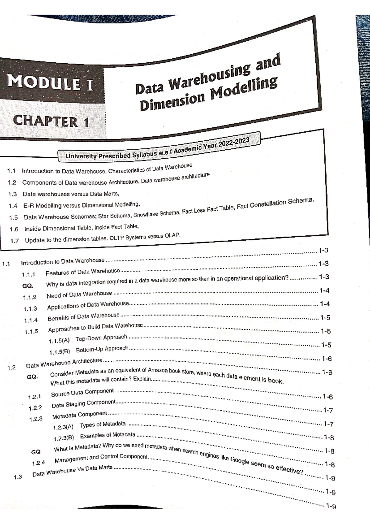 DWM Module 4 - Study Guide and Key Concepts - Studocu