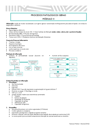 Lesão Celular - Resumo Processos Patológicos Gerais (PPG - Patologia) - Lesã Celular Uma célula ...