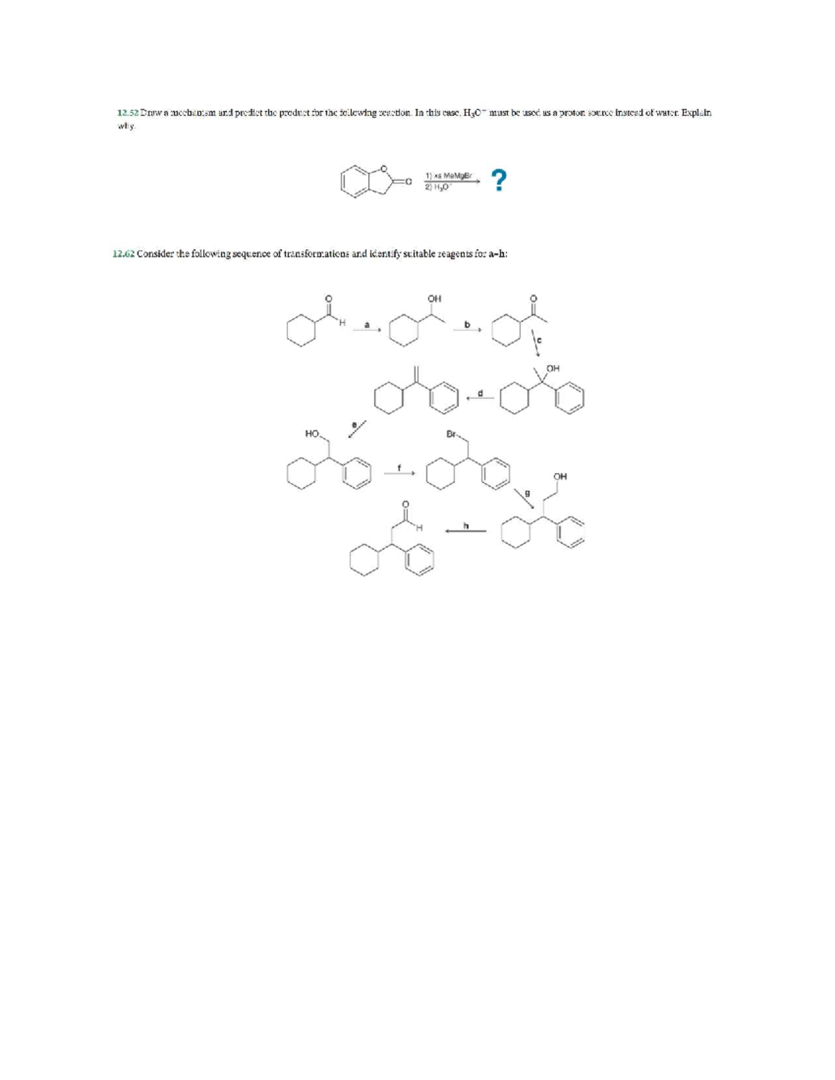 Quiz 2 Mock - Orgo 1 Mechanisms and Product Predictions - Studocu