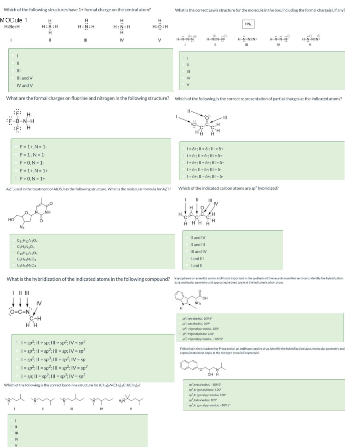 Orgo Quiz Questions - Chemistry 2213 - I MODule Module X X Y - Studocu