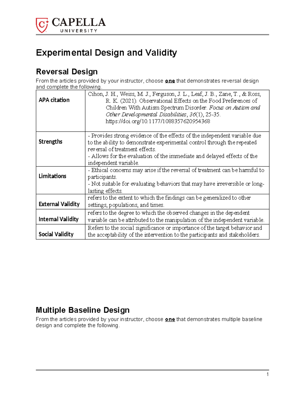 Psy7711 Week 9: Understanding Experimental Design in Research - Studocu