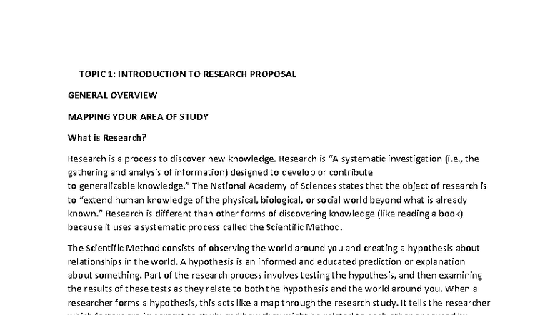 RESEARCH METHODS: INTRODUCTION TO PROPOSAL WRITING AND DESIGN - Studocu