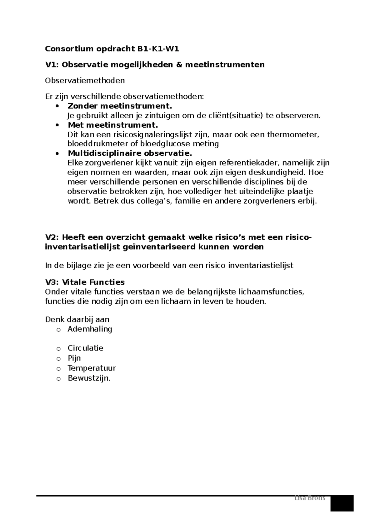B1-K1-W2 - sdfsdfdsf - B1-K1-W2: Adviseert en instrueert over preventie V1: Advies, Instructie ...