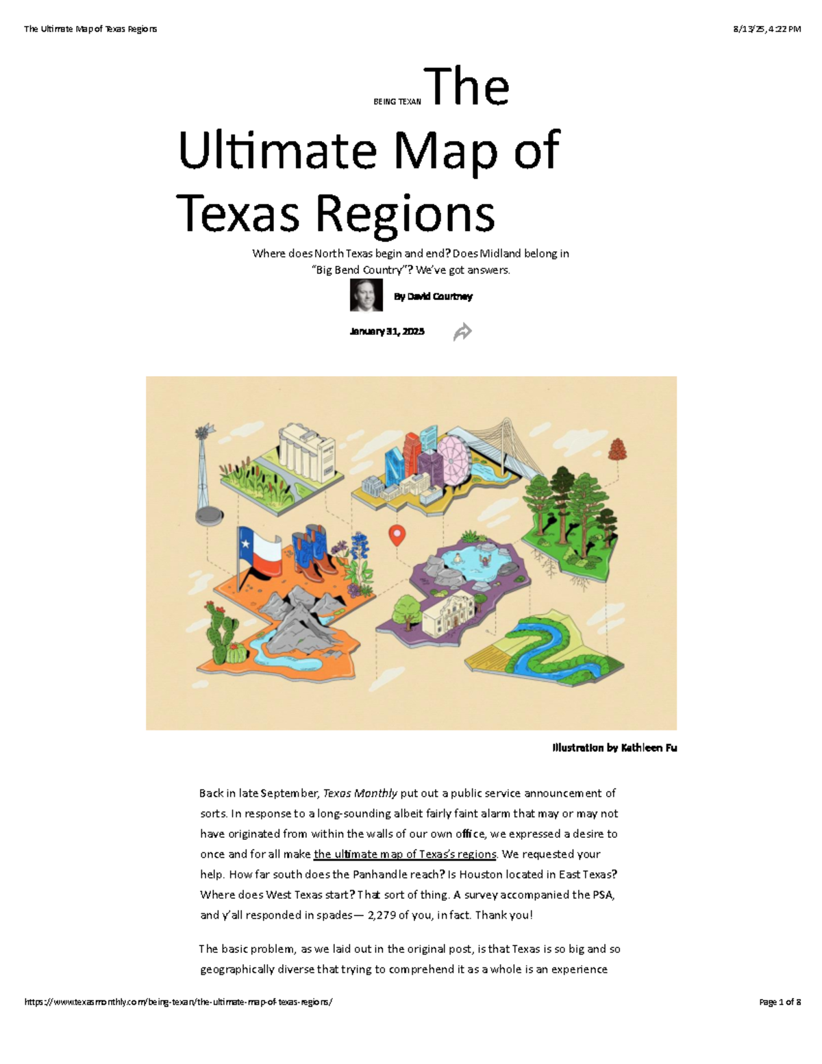 The Ultimate Map of Texas Regions: Analysis & Insights - Studocu