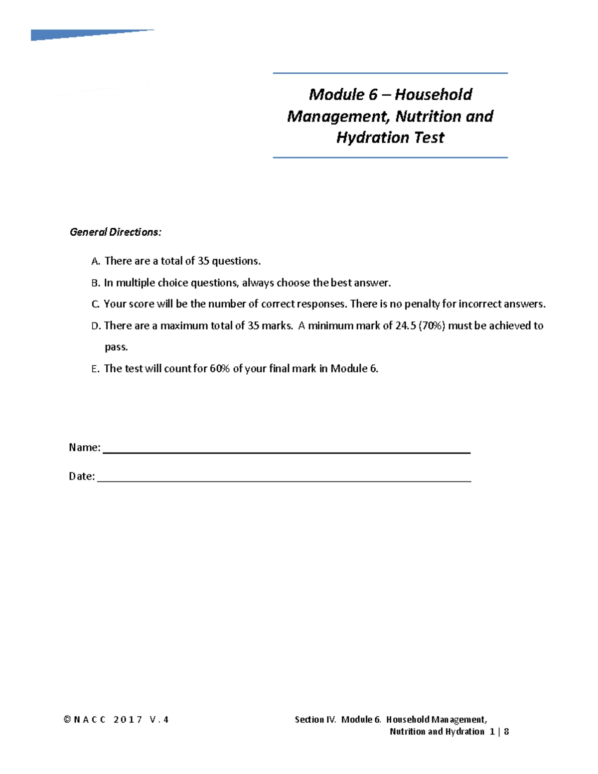 Assignment 7 - download - Module 7 – Care Planning/ Restorative Care ...