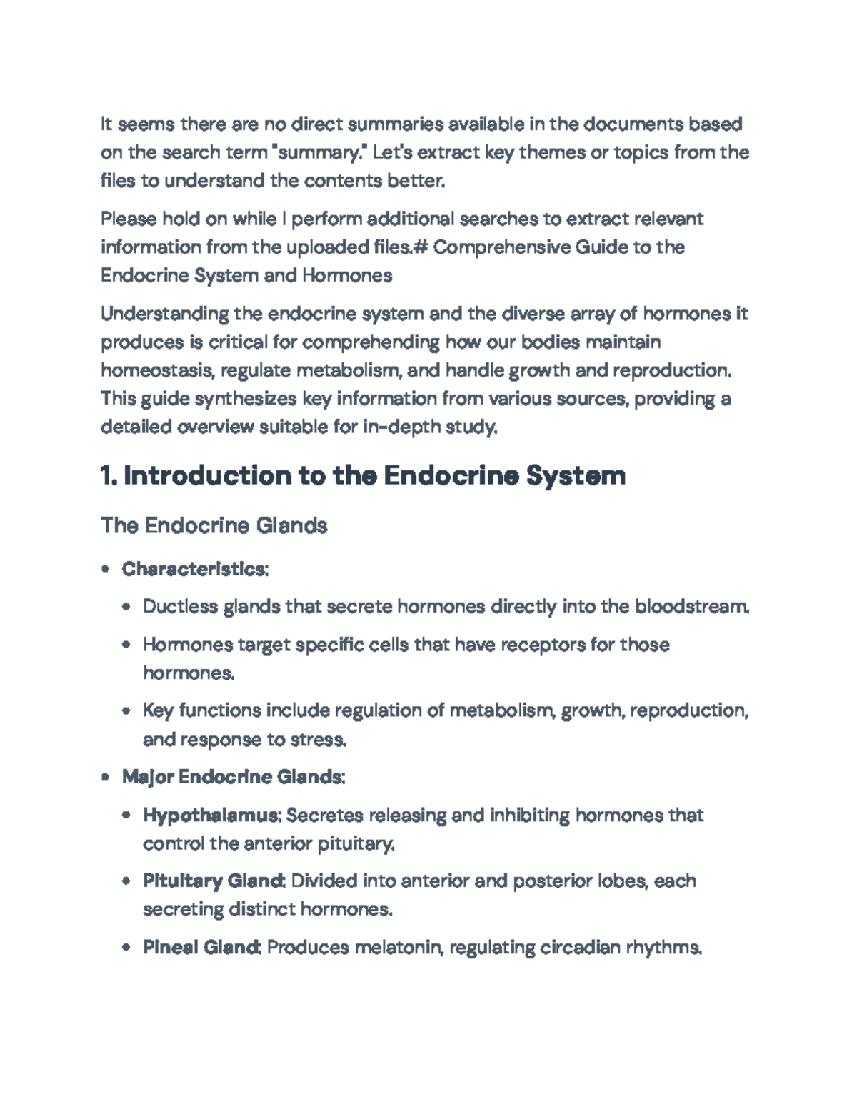 Comprehensive Guide to the Endocrine System and Hormones - It seems ...