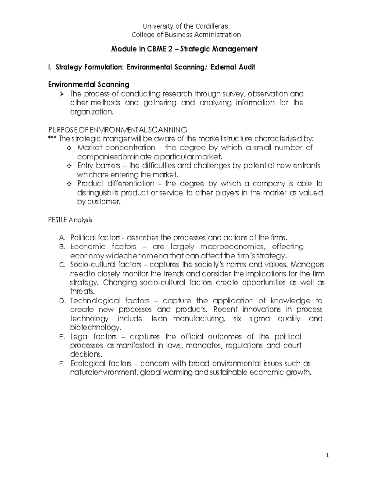 Module 3 - jhhhhhhhhh - College of Business Administration Module in ...