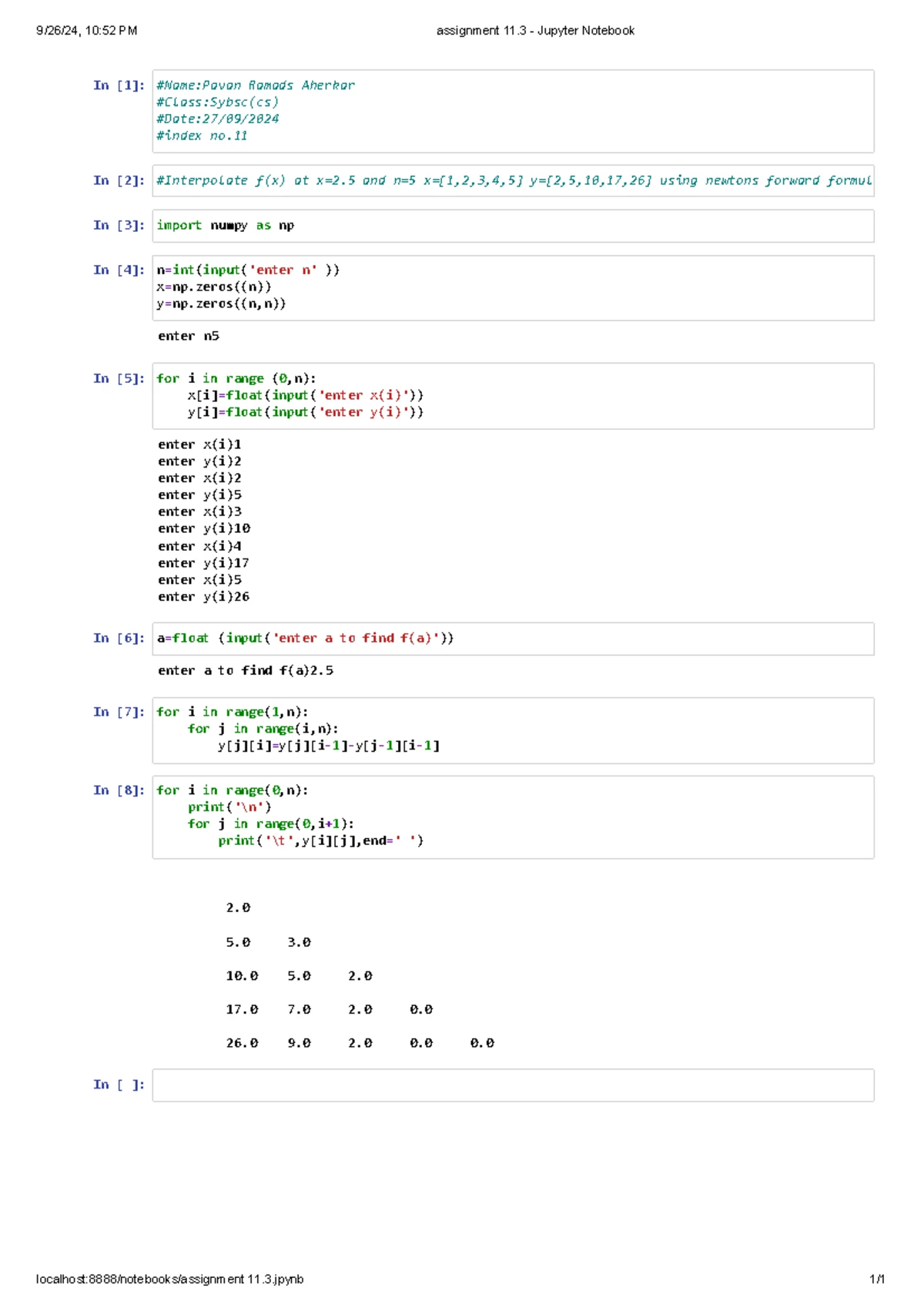 Assignment 1 - practical - PM 1 localhost:8888/nbconvert/html ...
