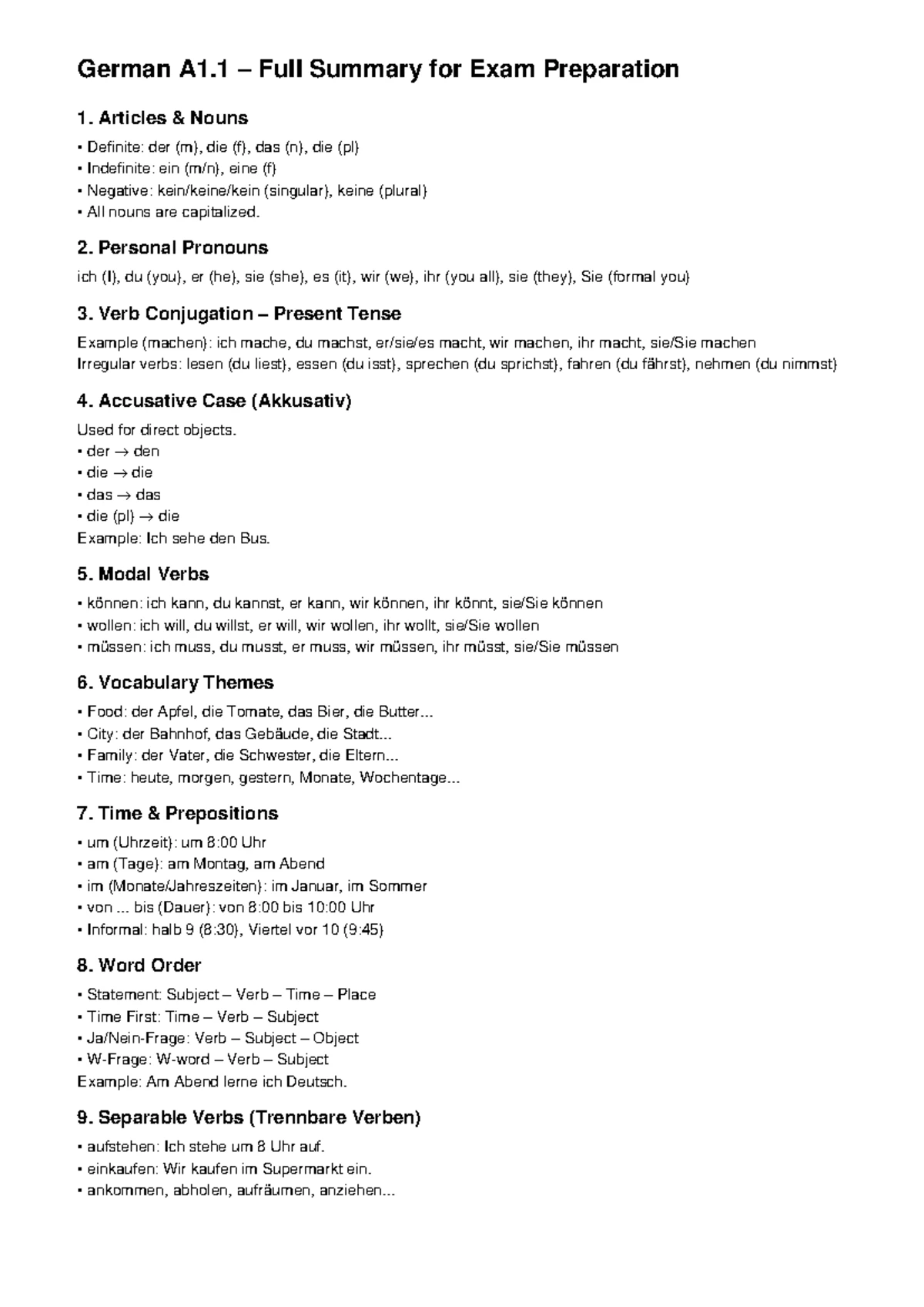 Netzwerk-A1 - Transcripts of Audio for German A1.1 neu Kursbuch ...