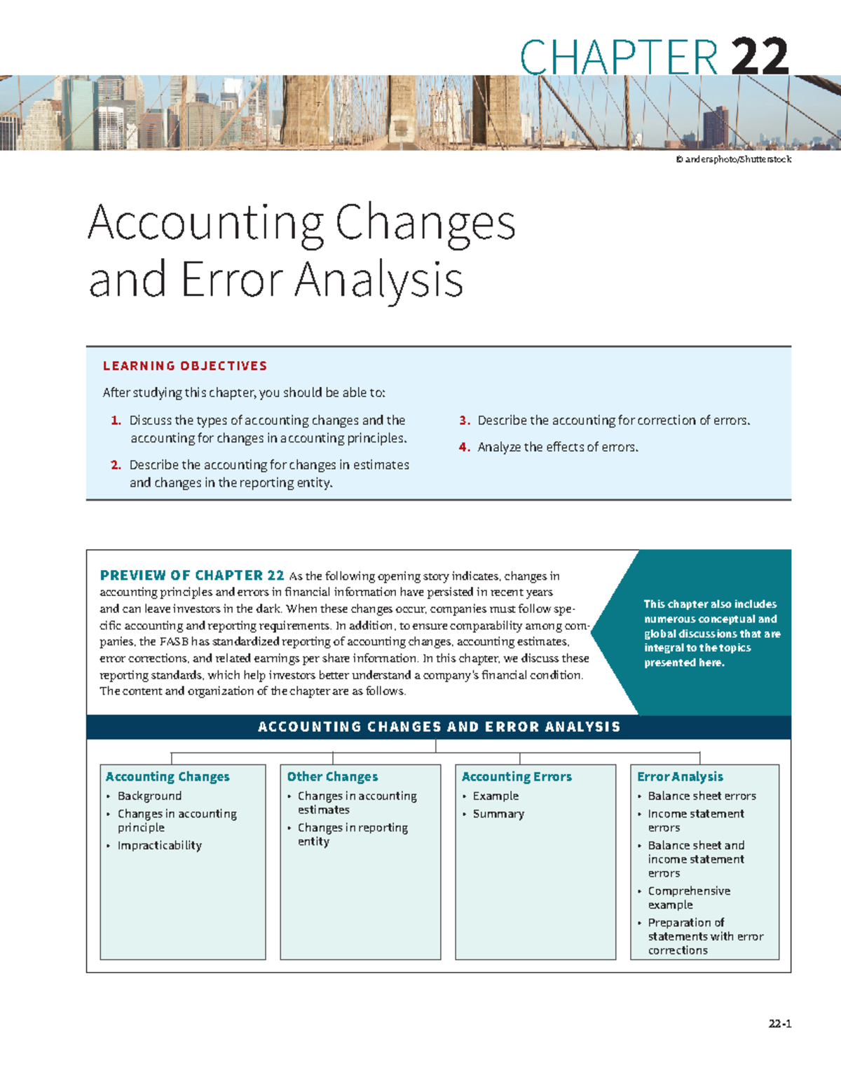 Chapter 22 Donald E. Kieso Jerry J - Accounting Changes and Error Analysis © - Studocu