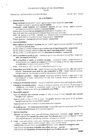 ACCTBA-INTERMEDIATE ACCOUTING VOL. 3 BY VALIX 2021 - Accounting - DLSU - Studocu
