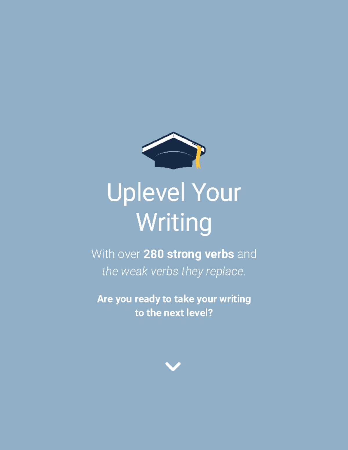 Strong Verbs List: Boost Your Writing with 280+ Alternatives - Studocu