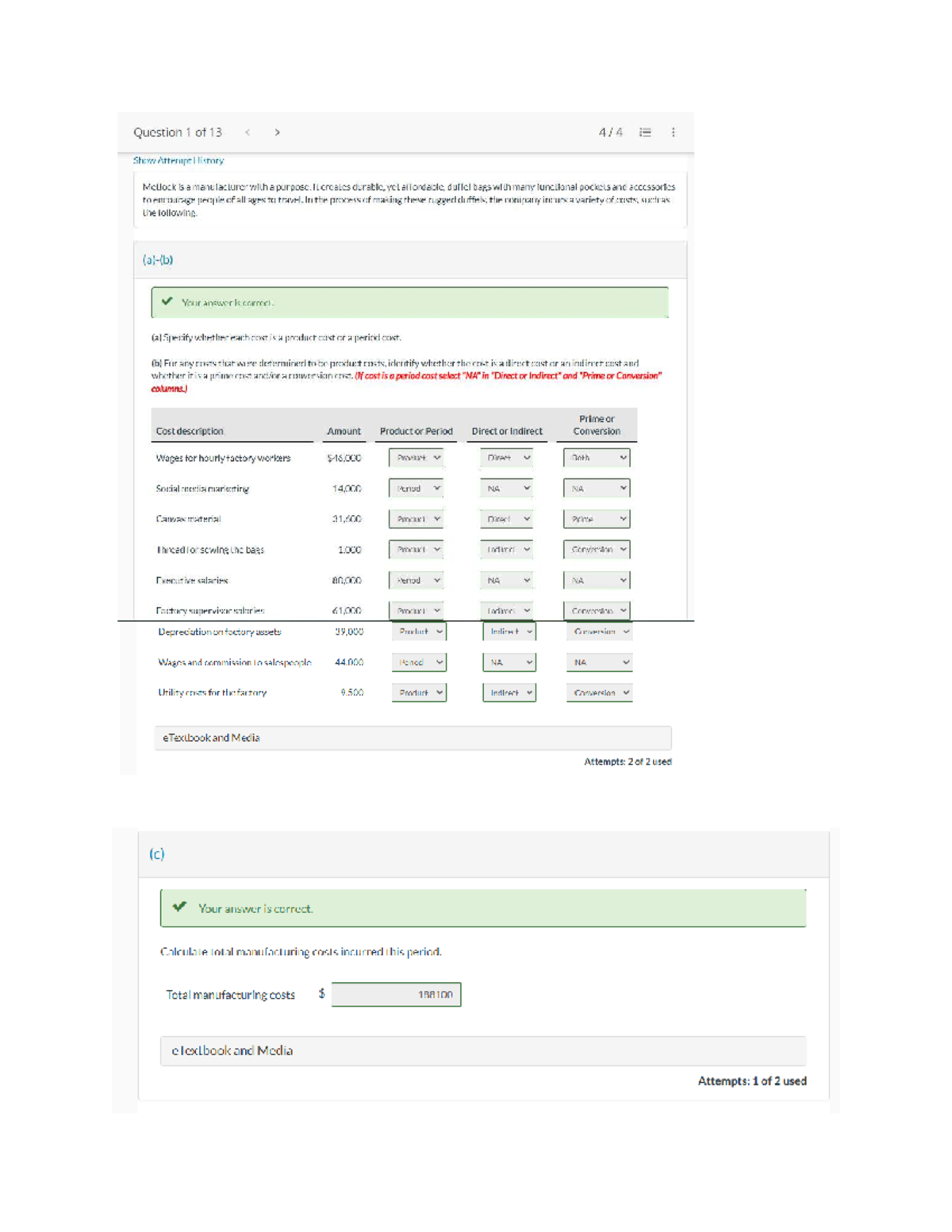 ACC311 Module 1 Problem Set: Cost Analysis & Decision Making - Studocu