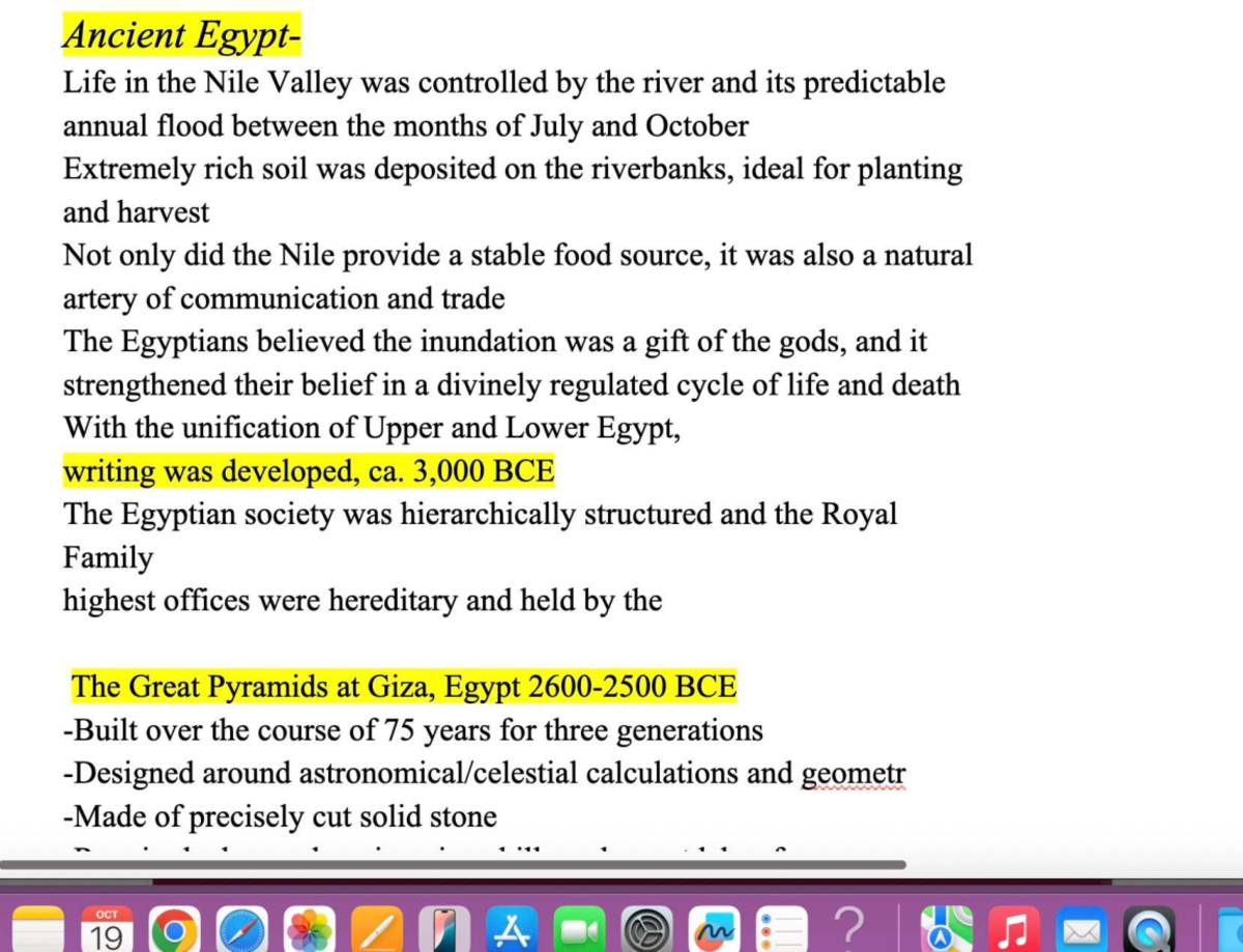 Ancient Egypt: The Nile's Role in Society and Agriculture (HIST 101 ...