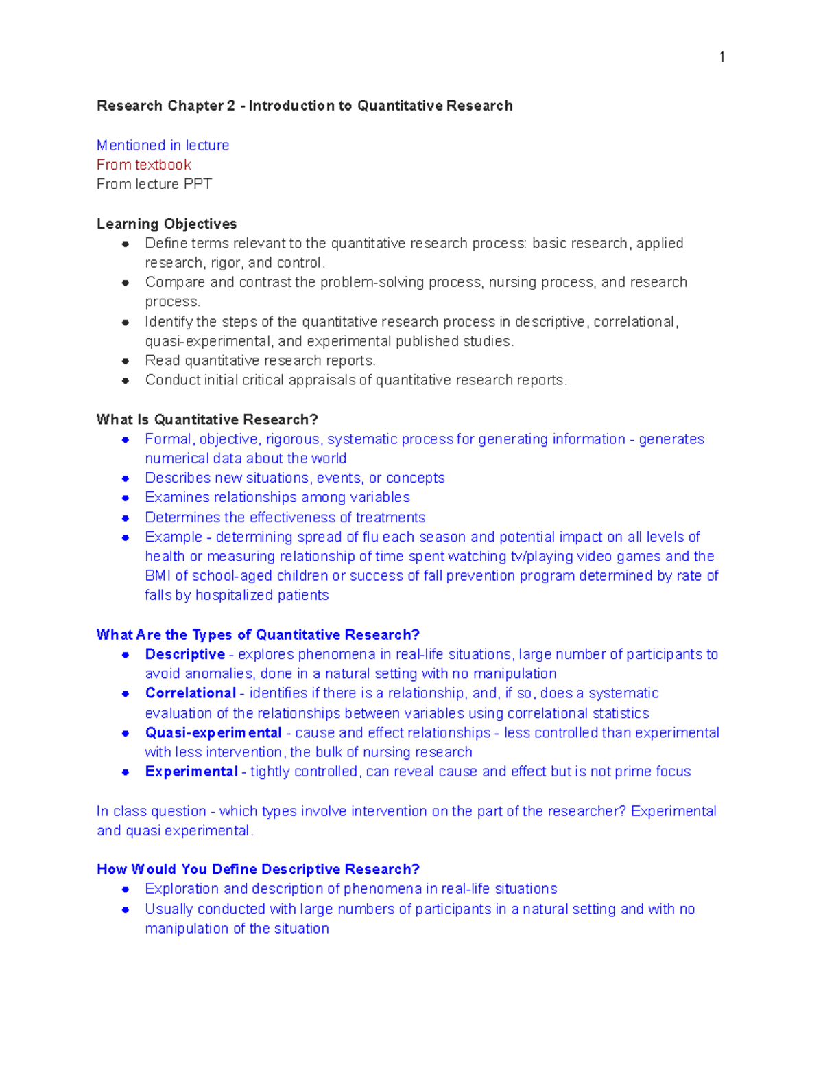 Research Chapter 2, Week 3 - Research Chapter 2 - Introduction to ...