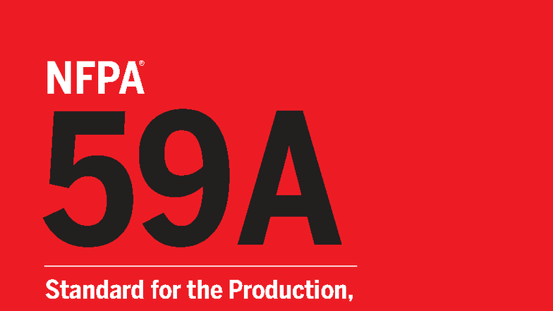 NFPA 59A: 2019 Standard for LNG Production, Storage, and Handling - Studocu