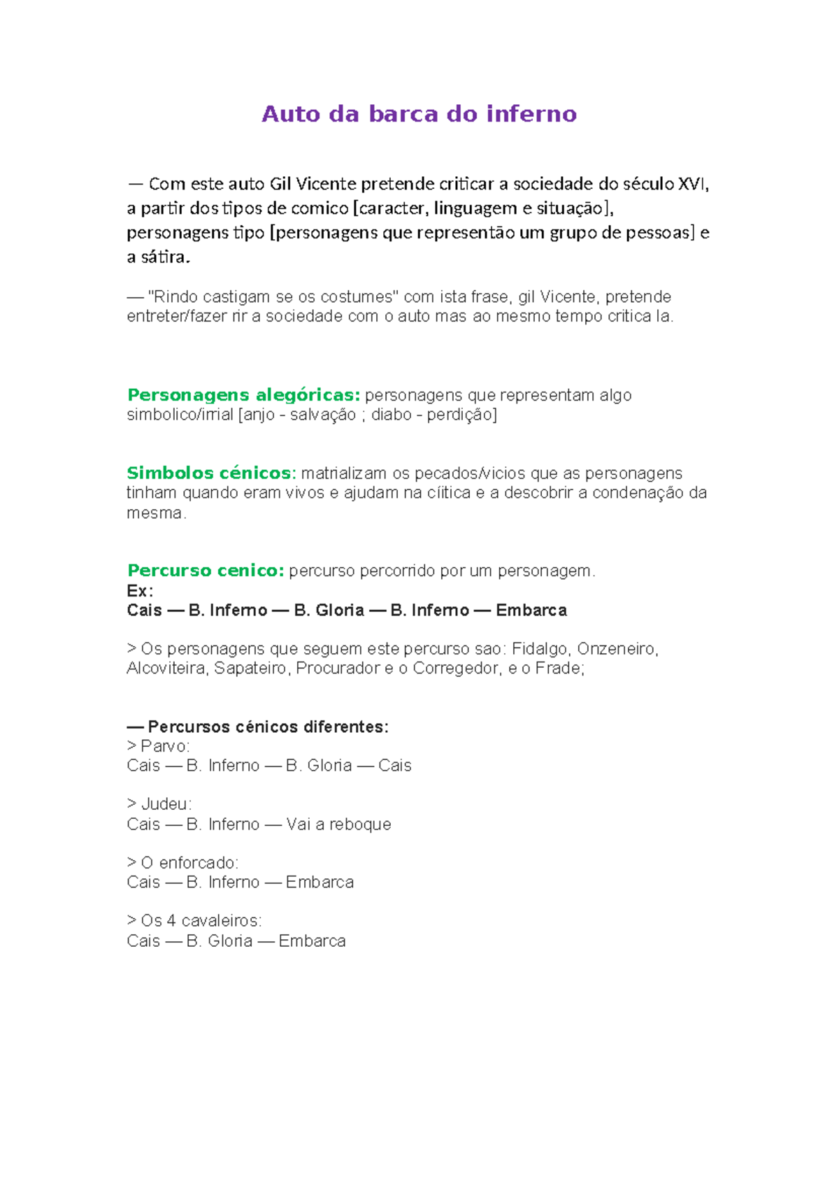 Auto da barca do inferno - — "Rindo castigam se os costumes" com ista ...