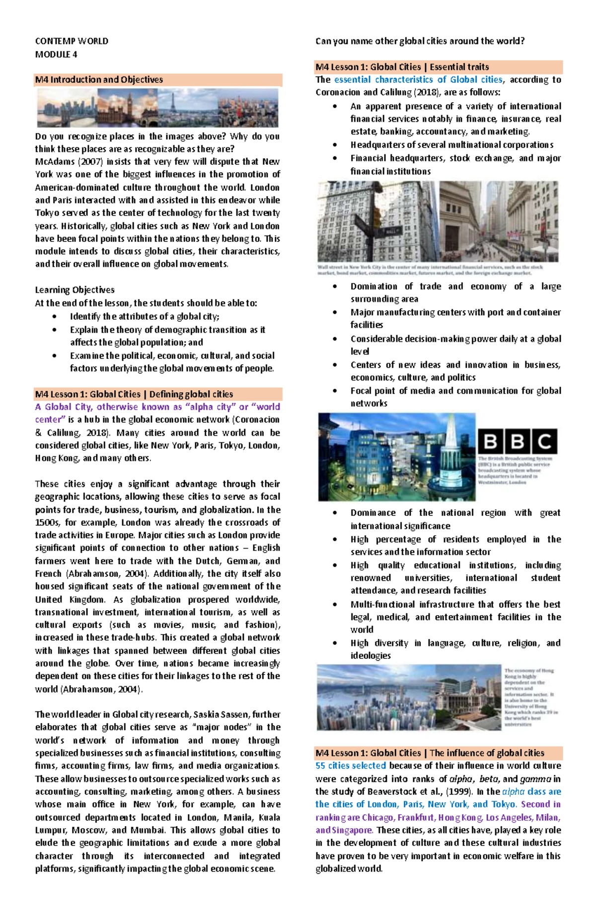 Module 1. Current Trends and Issues - THE CONTEMPORARY WORLD Welcome to ...