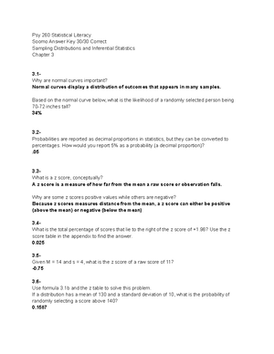 Soomo: Module Four Activity Anova Quiz - Module Four Activity: ANOVA Quiz The analysis of ...