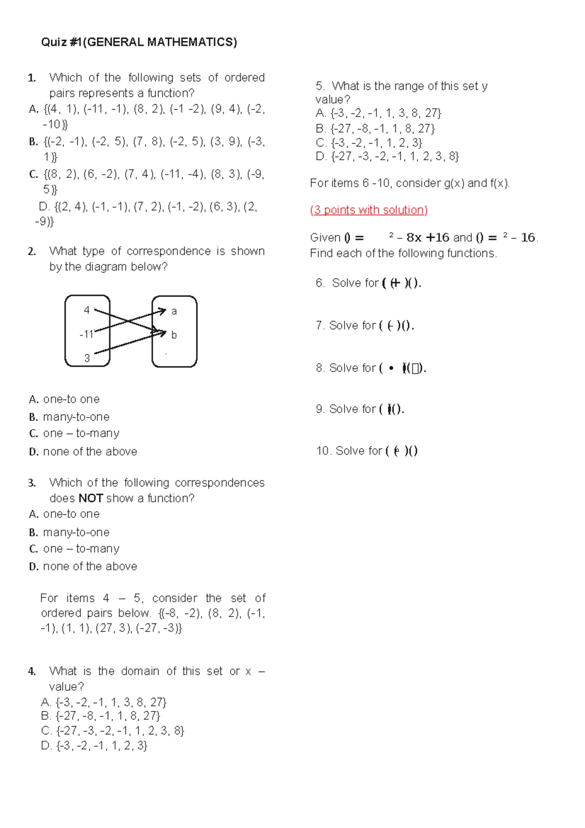 Lesson 3 Business Math 2021 - BUSINESS MATHEMATICS QUARTER 1- MODULE 3 ...
