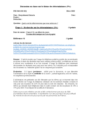 Dissertation explicative - 601-102-MQ : Littérature et imaginaire C ...