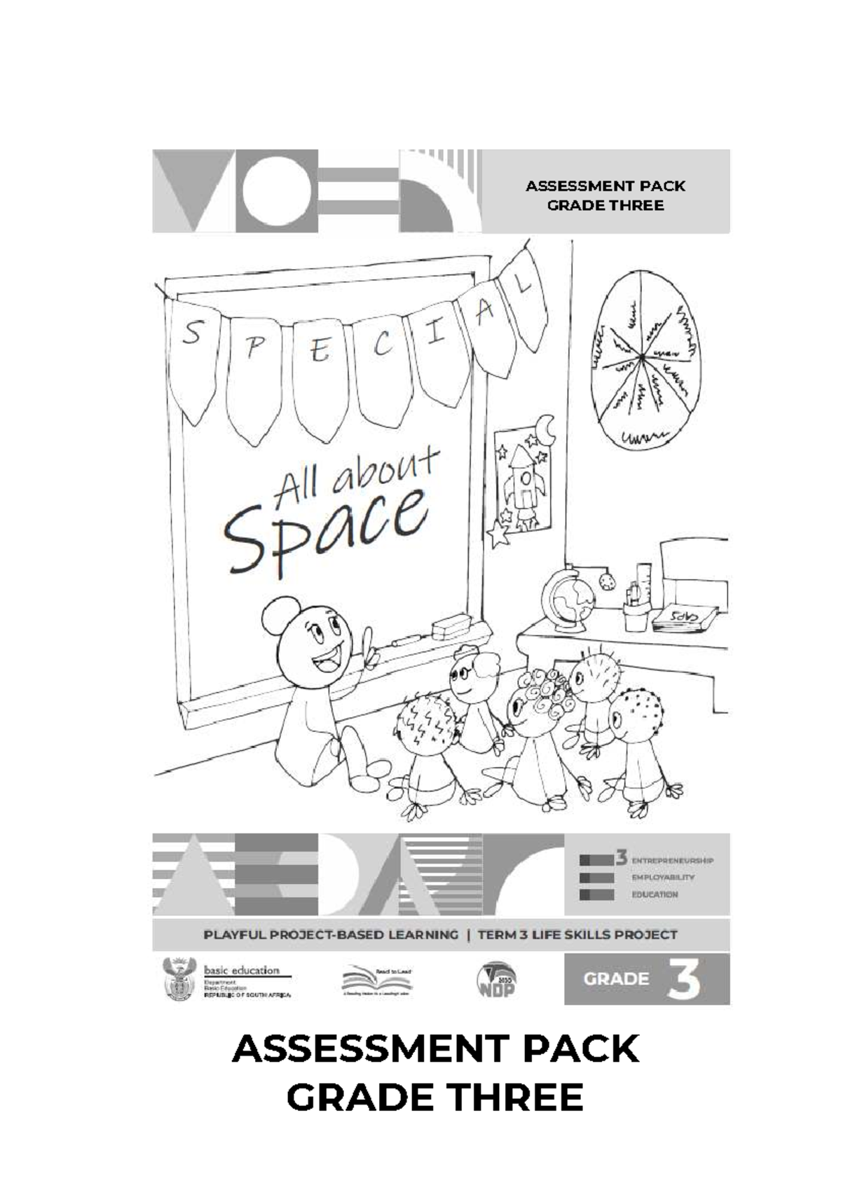 Grade 3 Assessment Pack: Term 3 Project on Space - Studocu