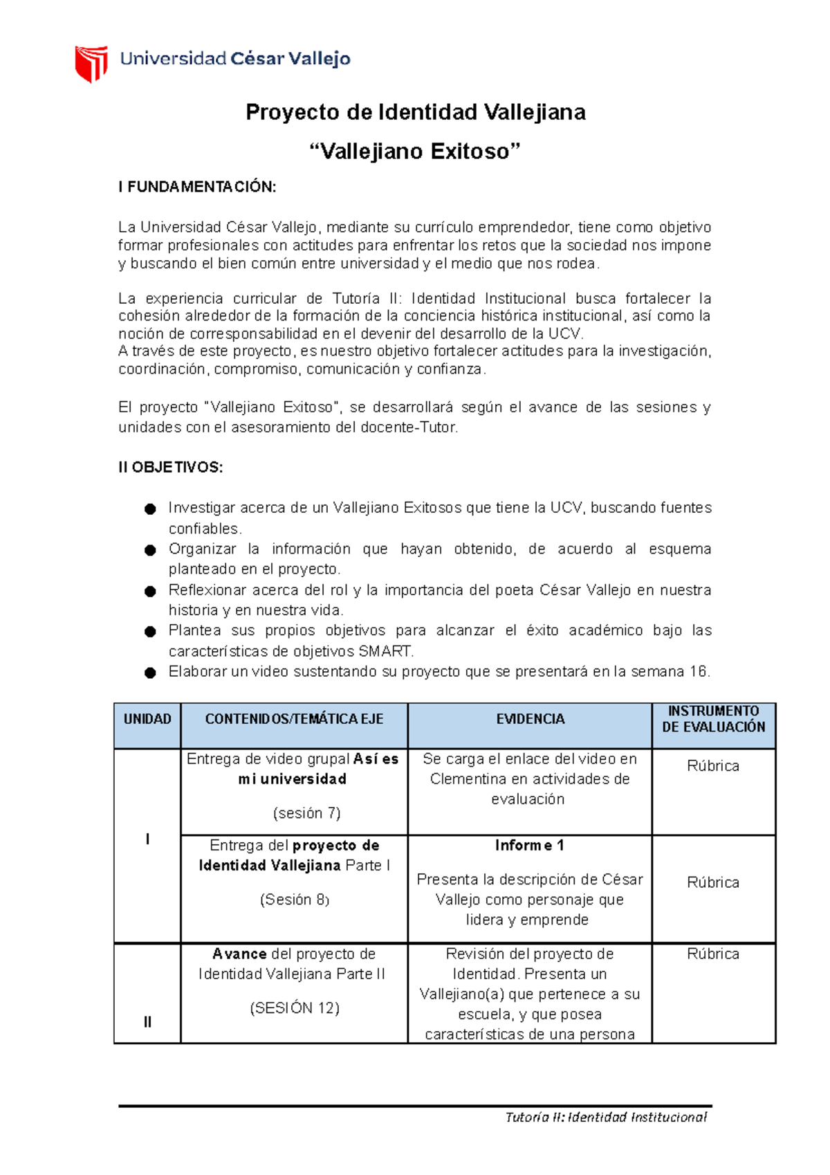 Proyecto DE Identidad Vallejiana 2022-02 actualizado - Proyecto de ...