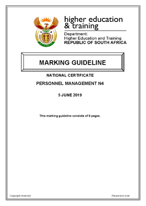 N4 Personnel Management June 2021 - NATIONAL CERTIFICATE PERSONNEL MANAGEMENT N (4110424) 3 June ...