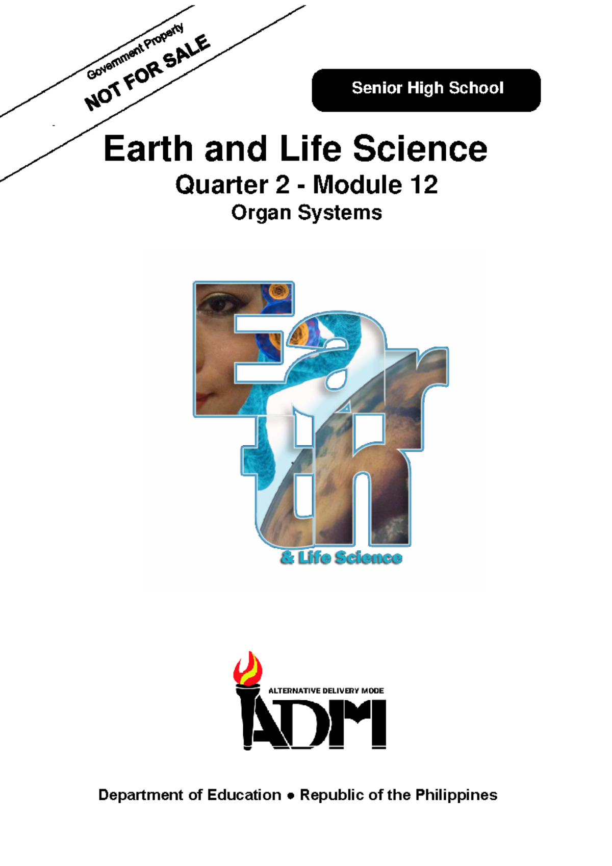 Earth and Life Science 12 Q2 Module 12: Organ Systems Overview - Studocu