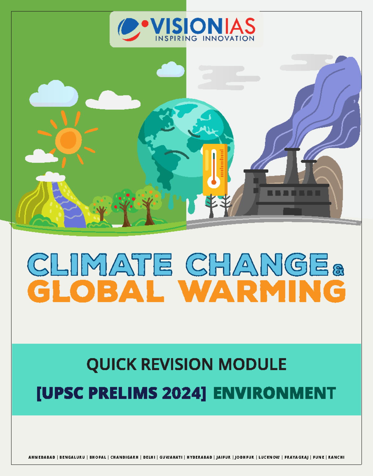 Vision IAS Quick Revision: Climate Change & Global Warming (Dec 2024 ...
