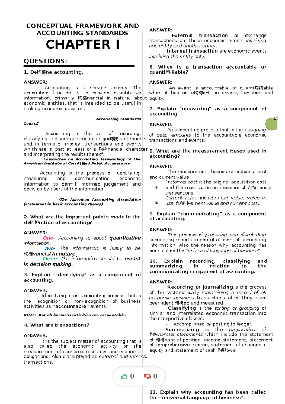 25807627-answer-key-for-cfas-valix compress - CONCEPTUAL FRAMEWORK AND ACCOUNTING STANDARDS ...
