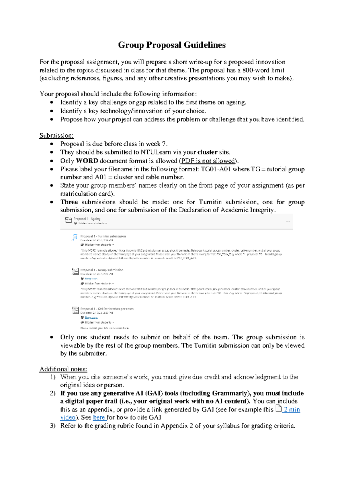 CC0007 Group Proposal Assignment (for students) - Group Proposal Guidelines For the proposal ...