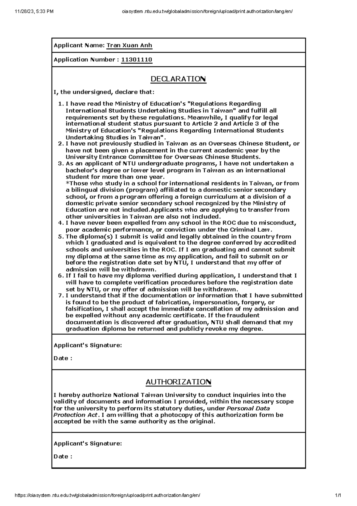 Inraki tw - application - 11/28/23, 5:33 PM - Studocu