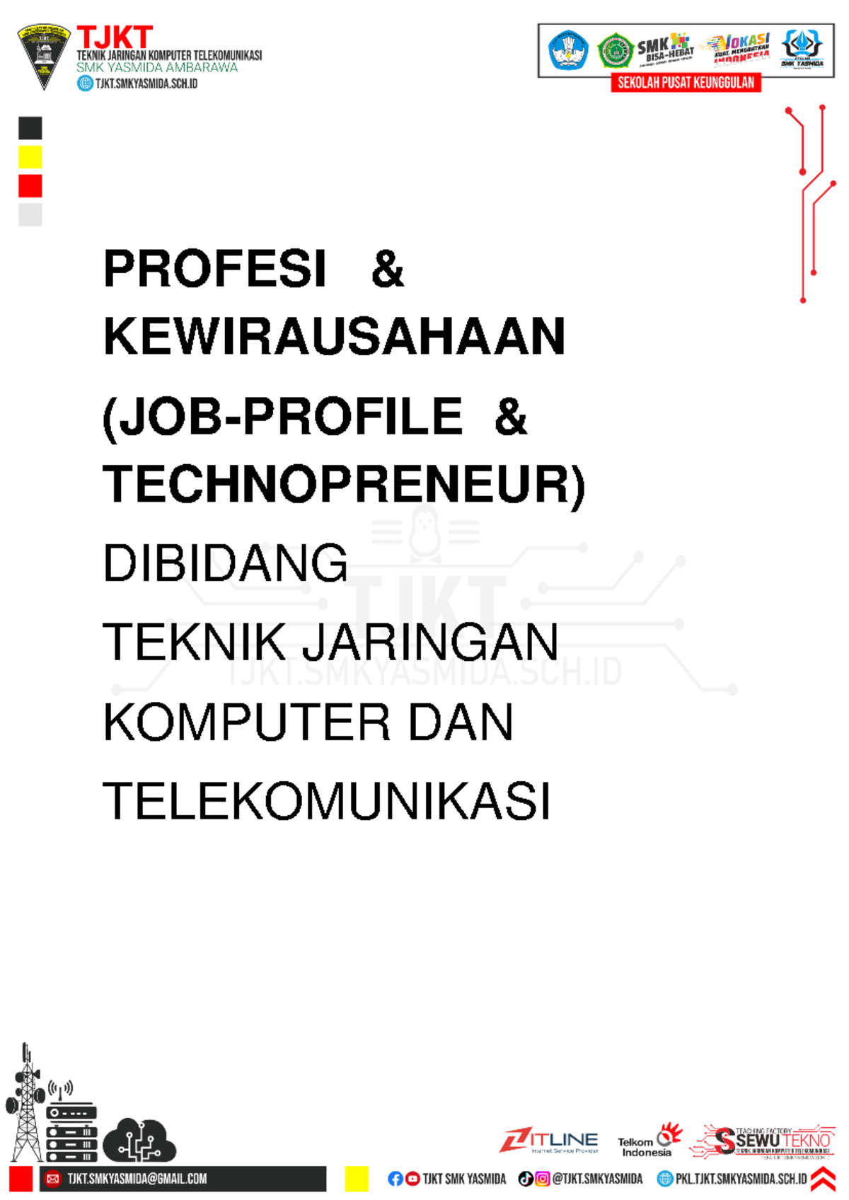 TJKT - Bahan Ajar Profil Job dalam Kewirausahaan Teknologi - Studocu