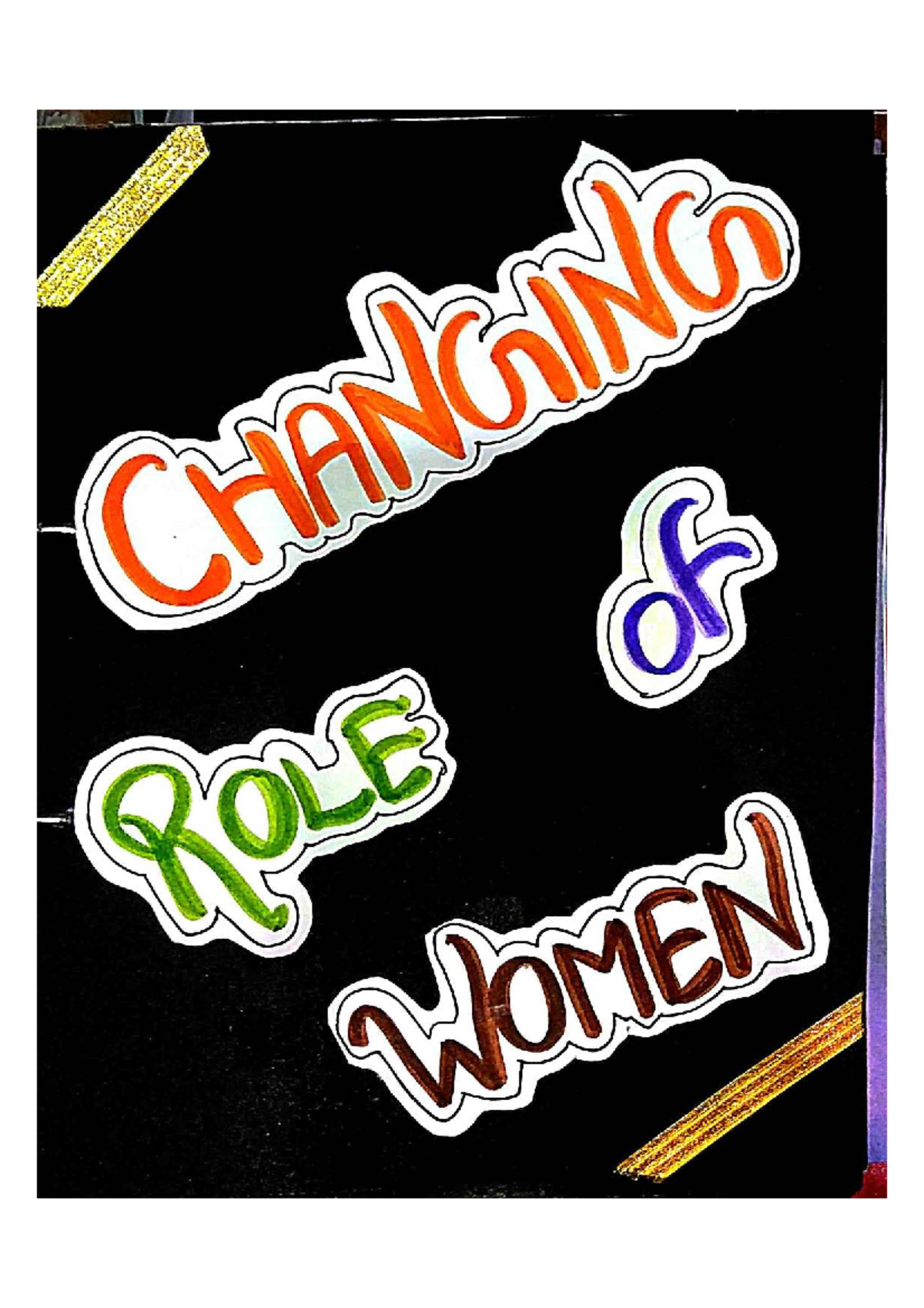 Business Environment and the Changing Role of Women - XII A Project ...