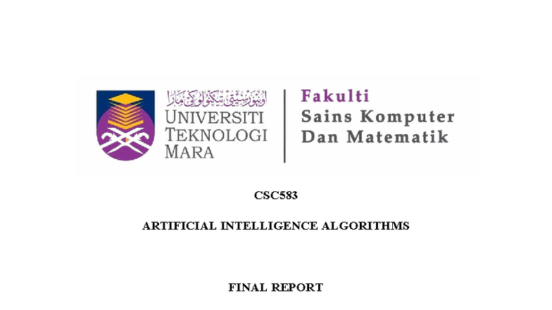 CSC583 FINAL REPORT: Malaysia Road Sign Classifier Project - Studocu