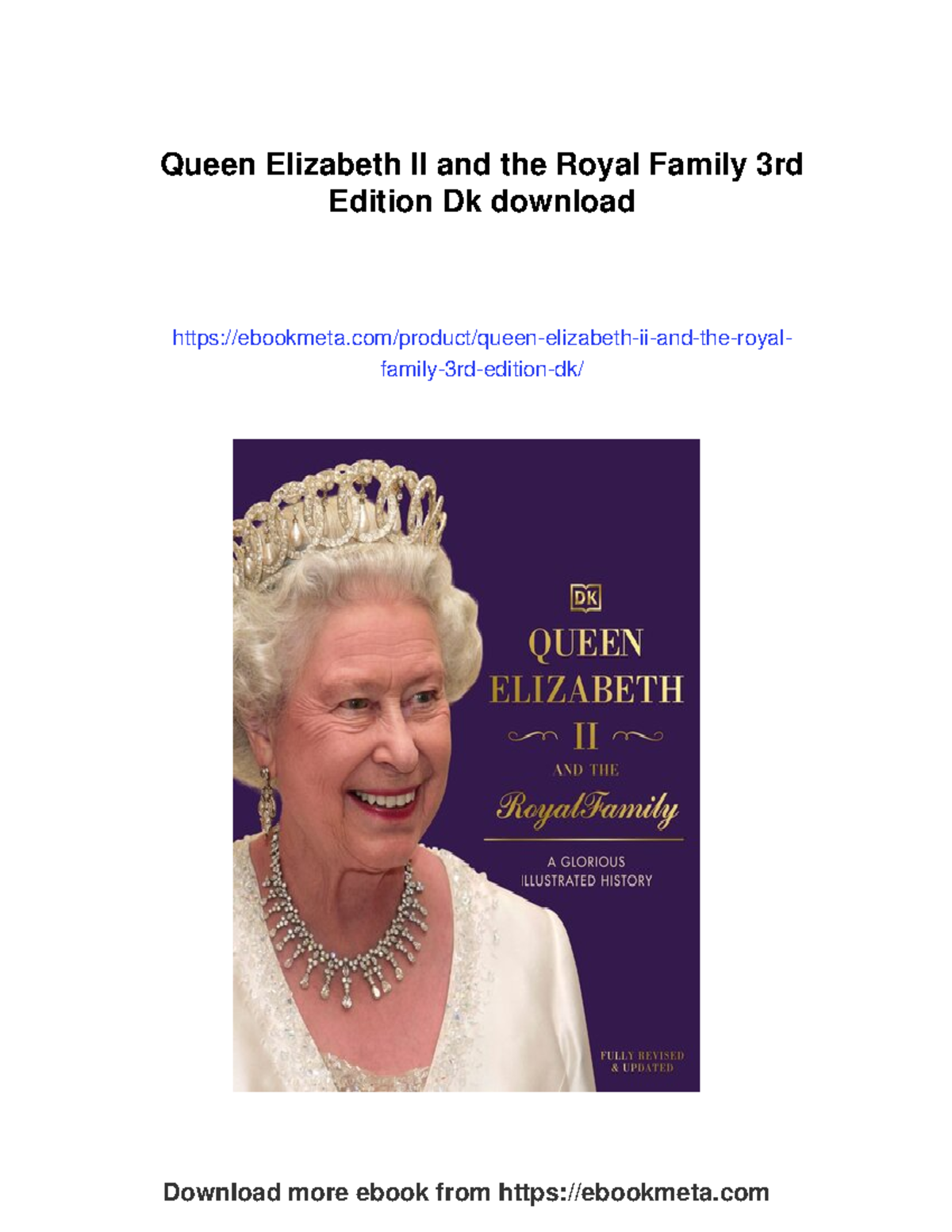 Queen Elizabeth II and the Royal Family: 3rd Edition Insights - Studocu
