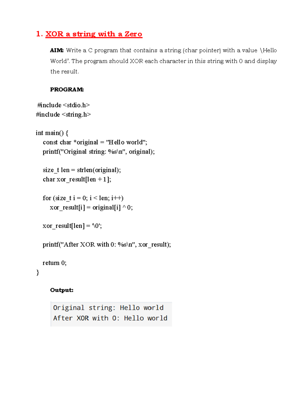CNS-LAB-FINAL: C Programs for XOR, Ciphers, and Encryption Techniques ...