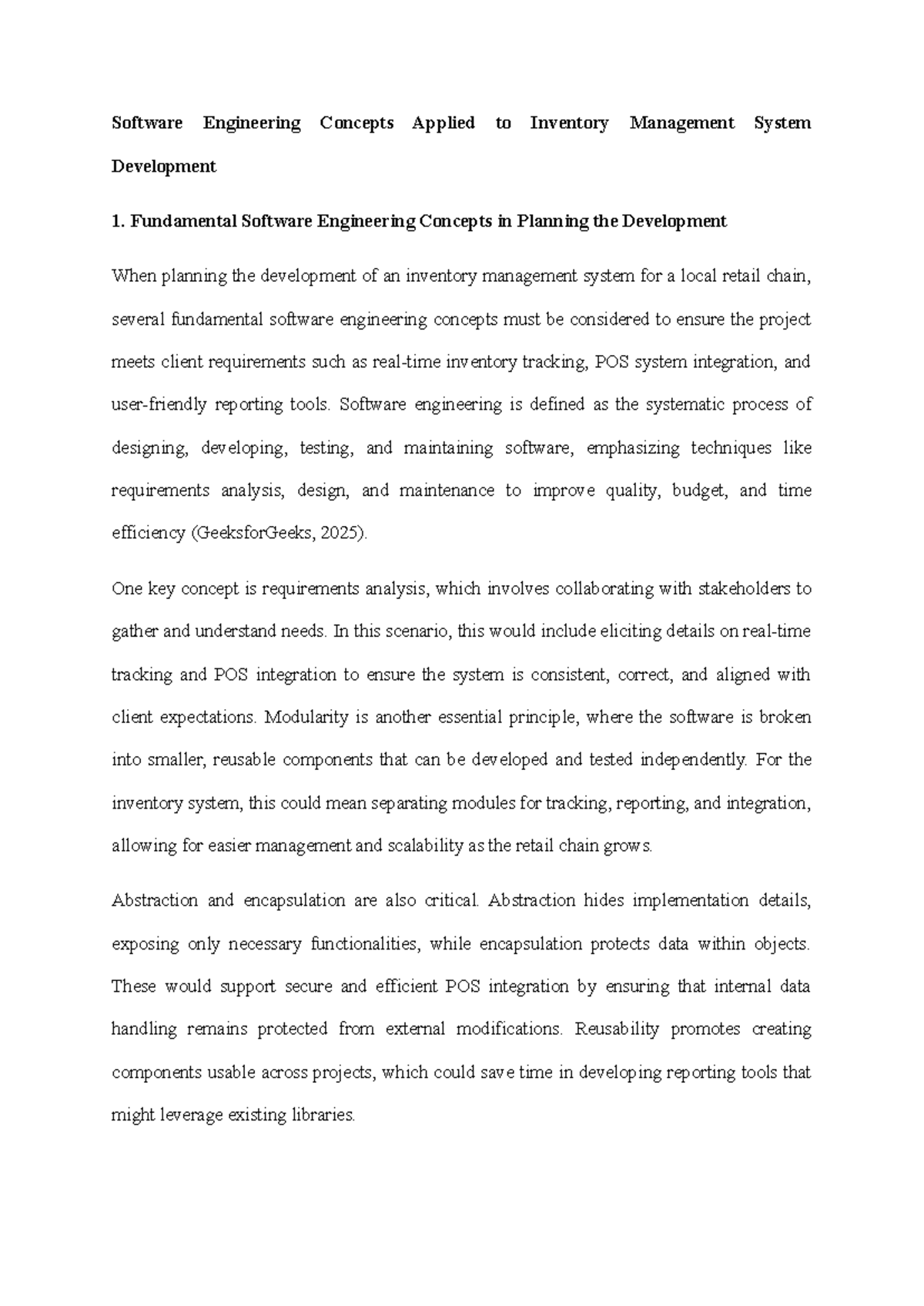 Software Engineering Concepts for Inventory Management System ...