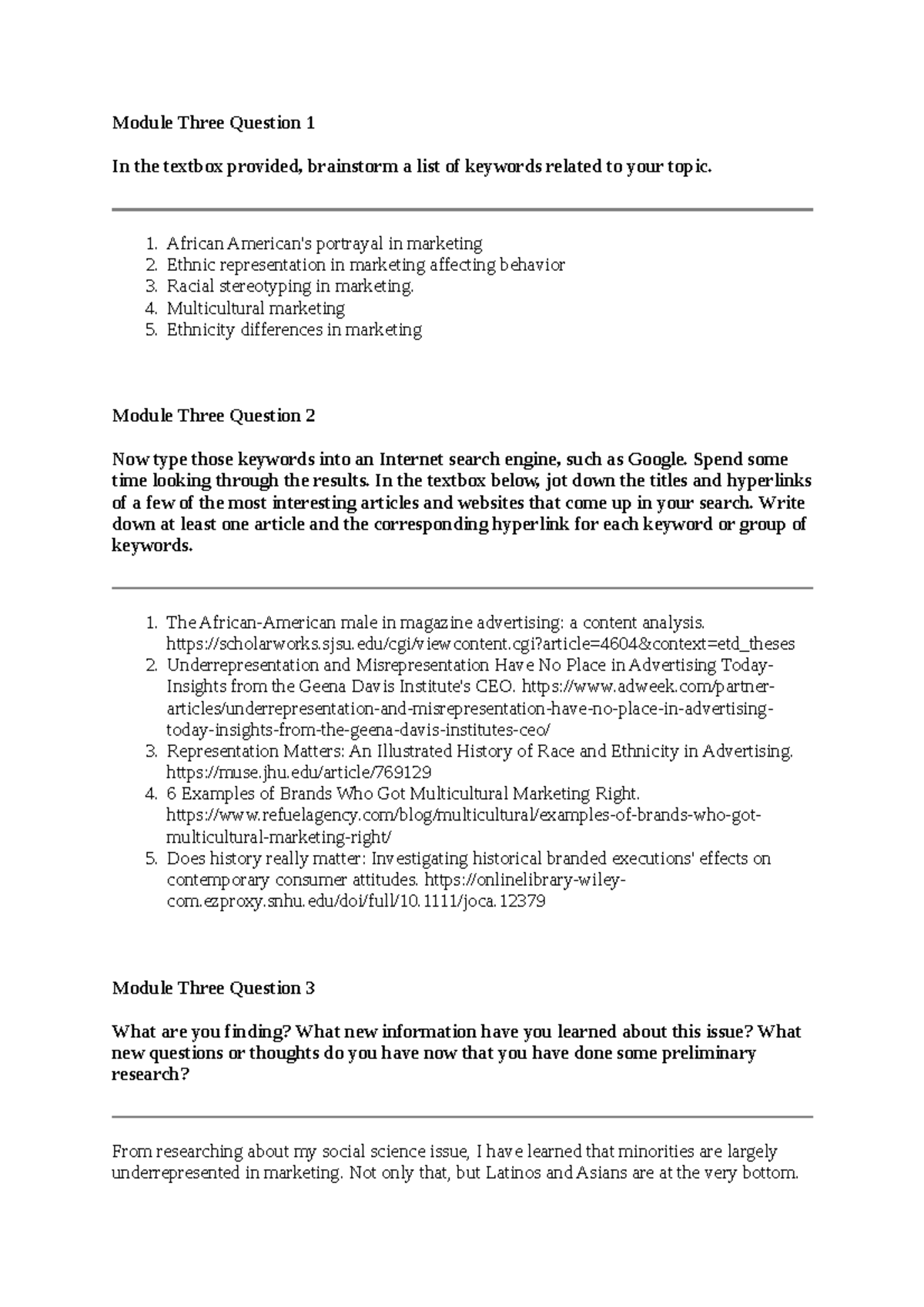 Scs200 Module 3 Short Answers Module Three Question 1 In The Textbox
