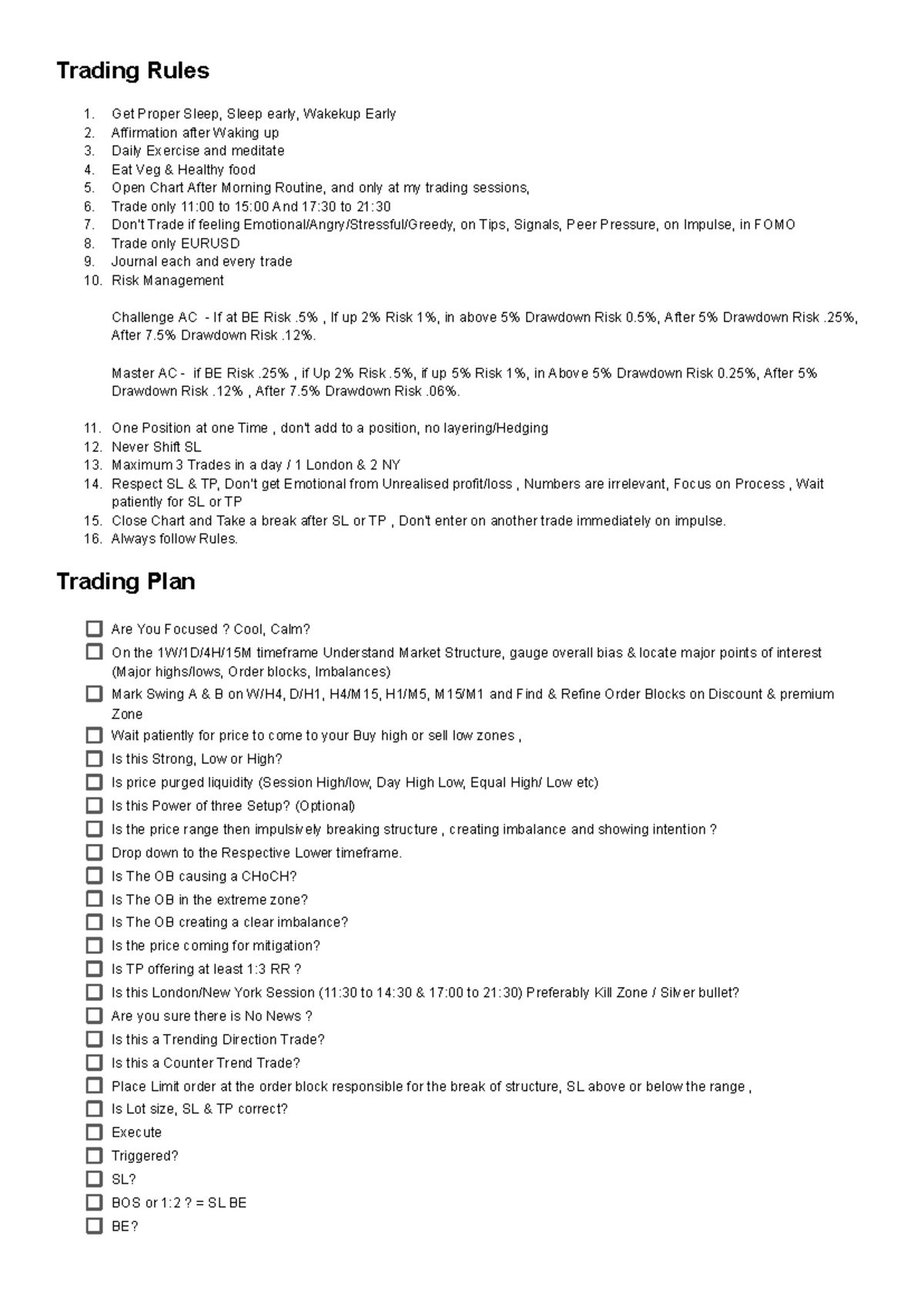 ICT Trading Course Strategy PDF and Concepts ICT Trades - ICT Trading ...