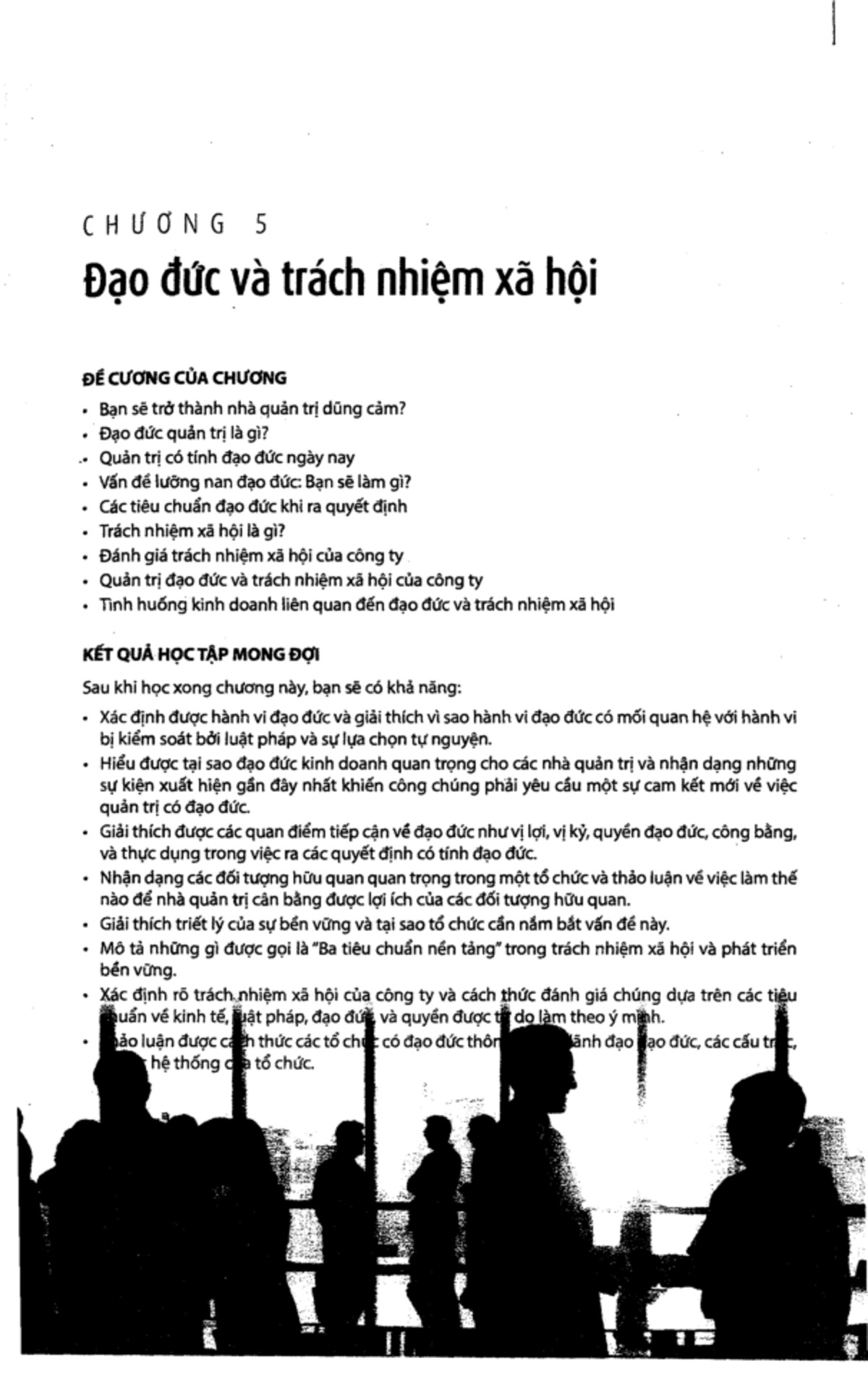Chương 5: Đạo Đức và Trách Nhiệm Xã Hội trong Quản Trị - Studocu